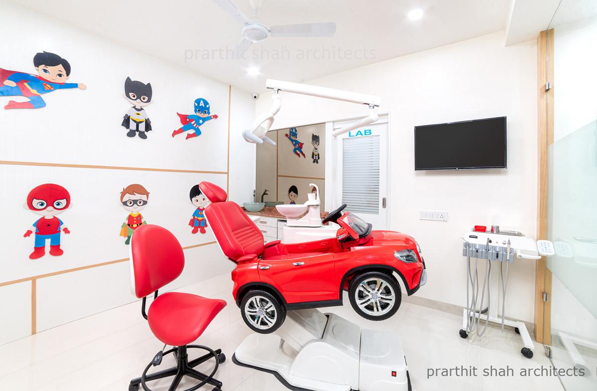 pediatric dental clinic @ jodhpur | prarthit shah architects