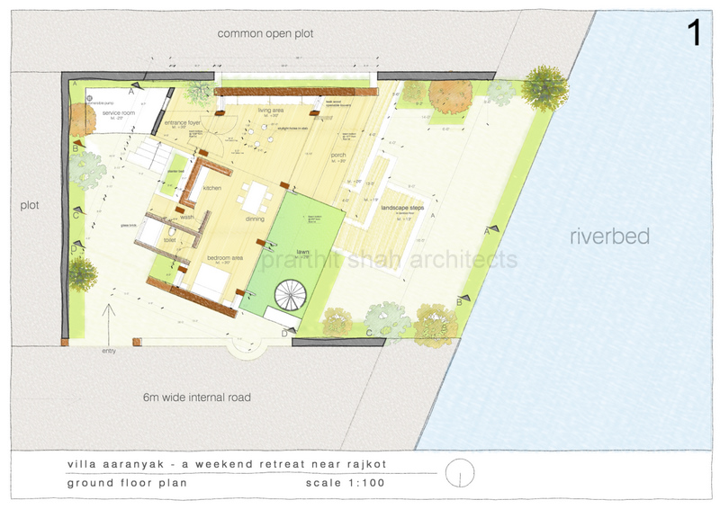 farmhouse design in india | villa aaranyak | prarthit shah architects